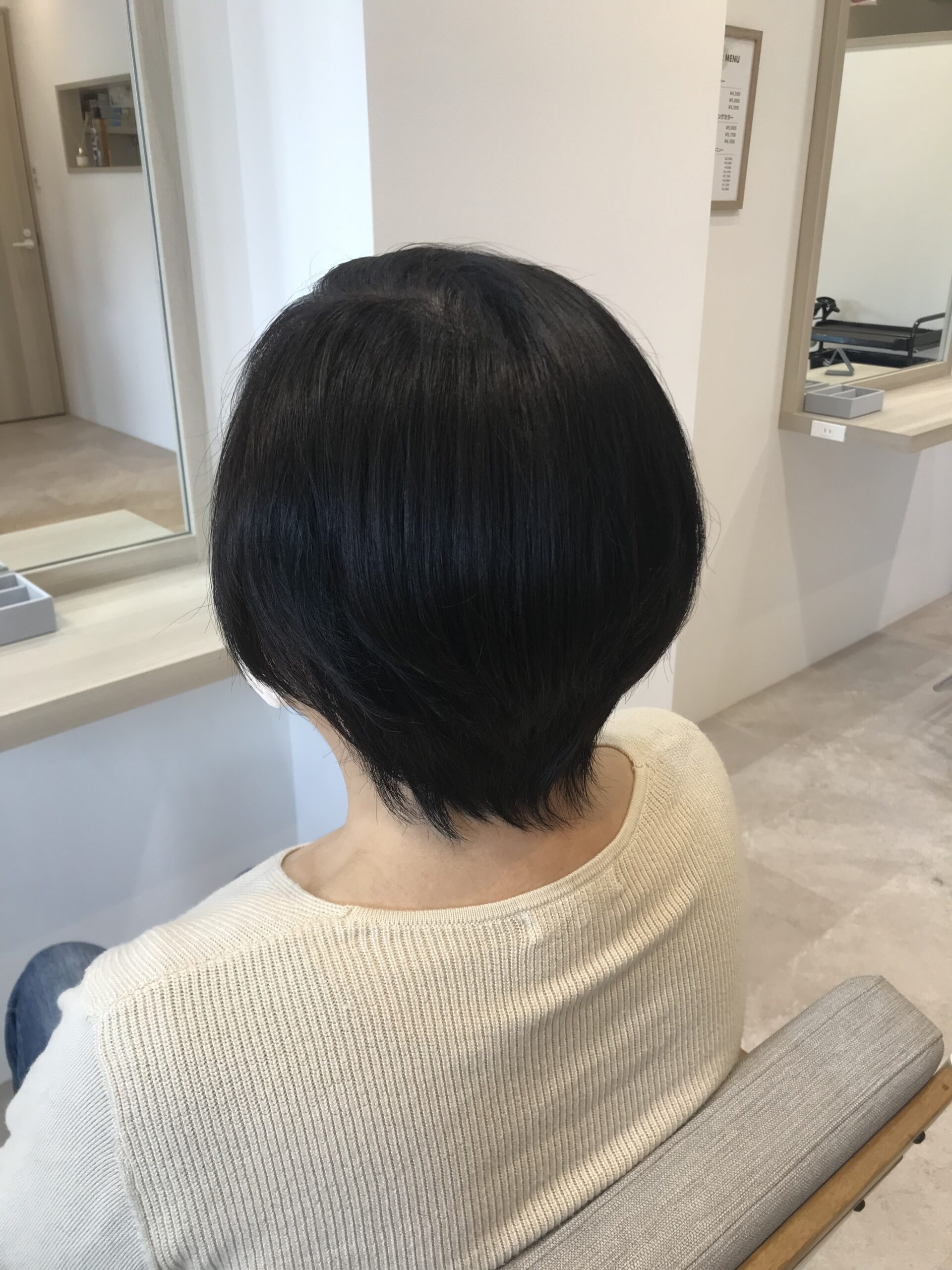 アンチエイジングカラーで艶感増し増し 狭山市柏原美容室warawa(わらわ)